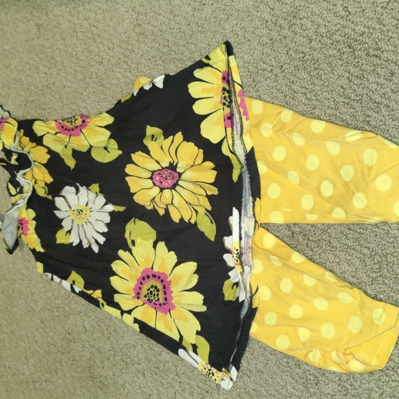 OshKosh B'gosh | Matching Sets | Girls 2 Pc Summer Tunic And Leggings ...